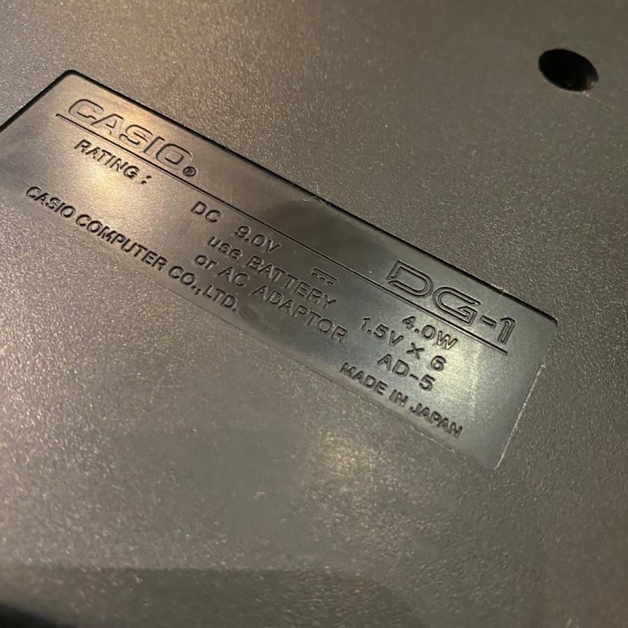 CASIO DG-1 Vintage 80's Digital Guitar Synthesizer カシオ エレキギター シンセサイザー -GrunSound-x271 ...