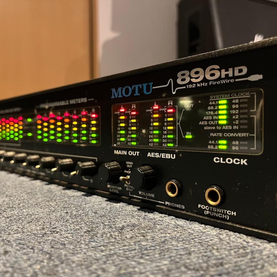 Motu 896HD FireWire Audio Interface モツ オーディオインターフェイス ジャンク -GrunSound-x464- : GrunSound Yahoo!店 ...