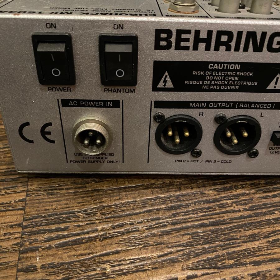 Behringer MX1604A Analog Mixing Console ベリンガー ミキサー -GrunSound-x559- : GrunSound Yahoo!店 - 通販 ...