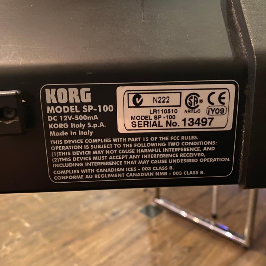 KORG Korg SP-100 Keyboard コルグ 電子ピアノ -GrunSound-x569- : GrunSound Yahoo ...