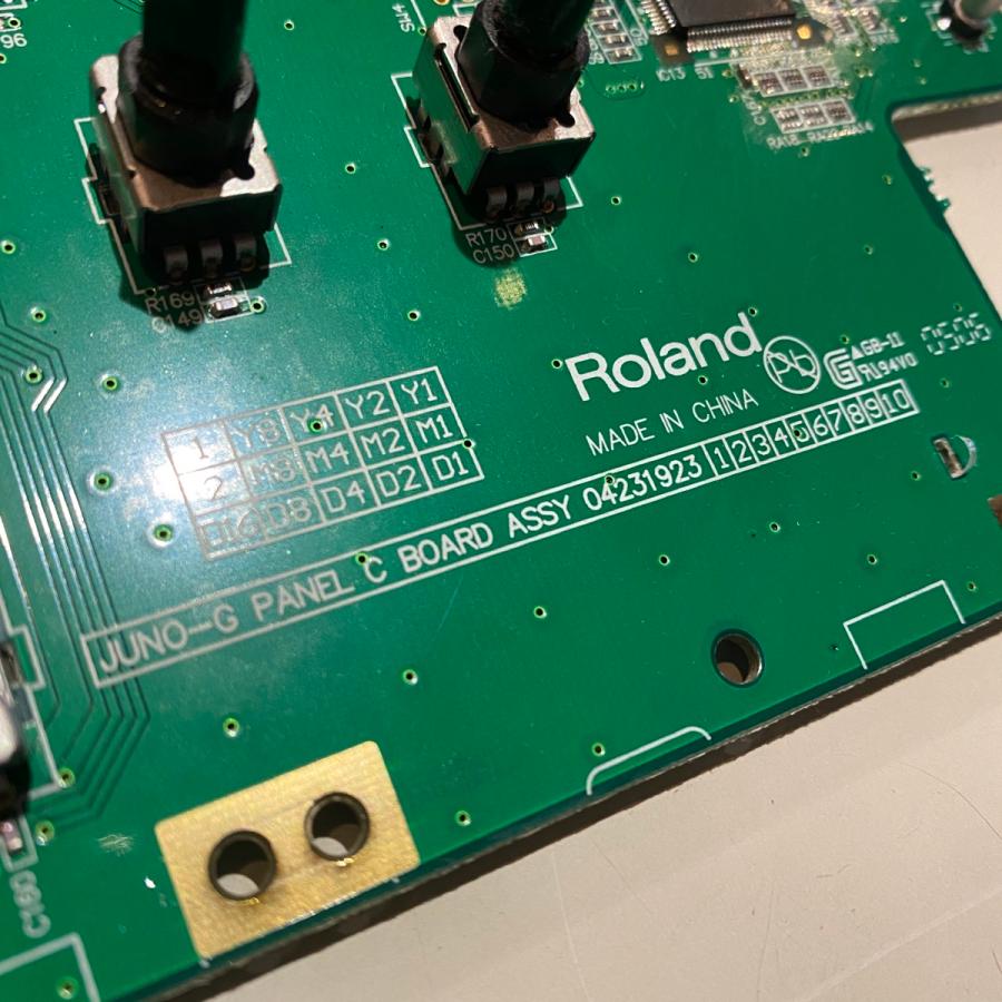 KORG（コルグ） Roland Juno-G Panel C Board Assy 04231923 -GrunSound-x885 ...