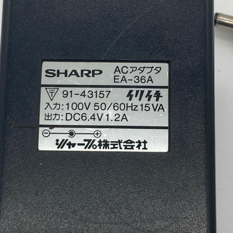 SHARP Sharp EA-36A ACアダプター シャープ センターマイナス 6.4V 1.2A -GrunSound-y025- : GrunSound Yahoo!店 - 通販 ...