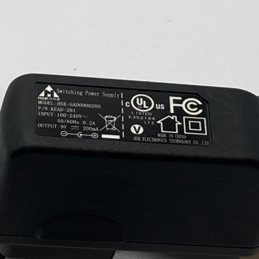 HSK-SAD0900200 KEAD-281 ACアダプター センタープラス 9V 200mA -GrunSound-y045 ...