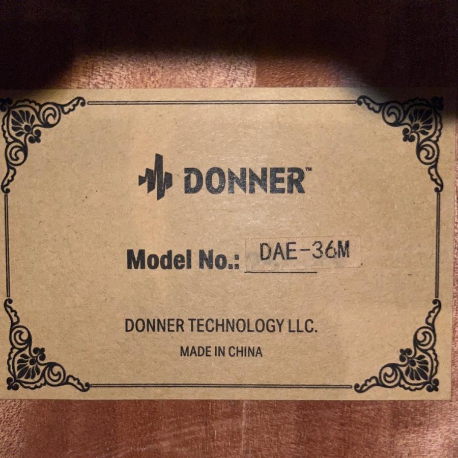Donner DAE-36M Acoustic Guitar アコースティックギター -z355 : GrunSound Yahoo!店 - 通販 - Yahoo!ショッピング