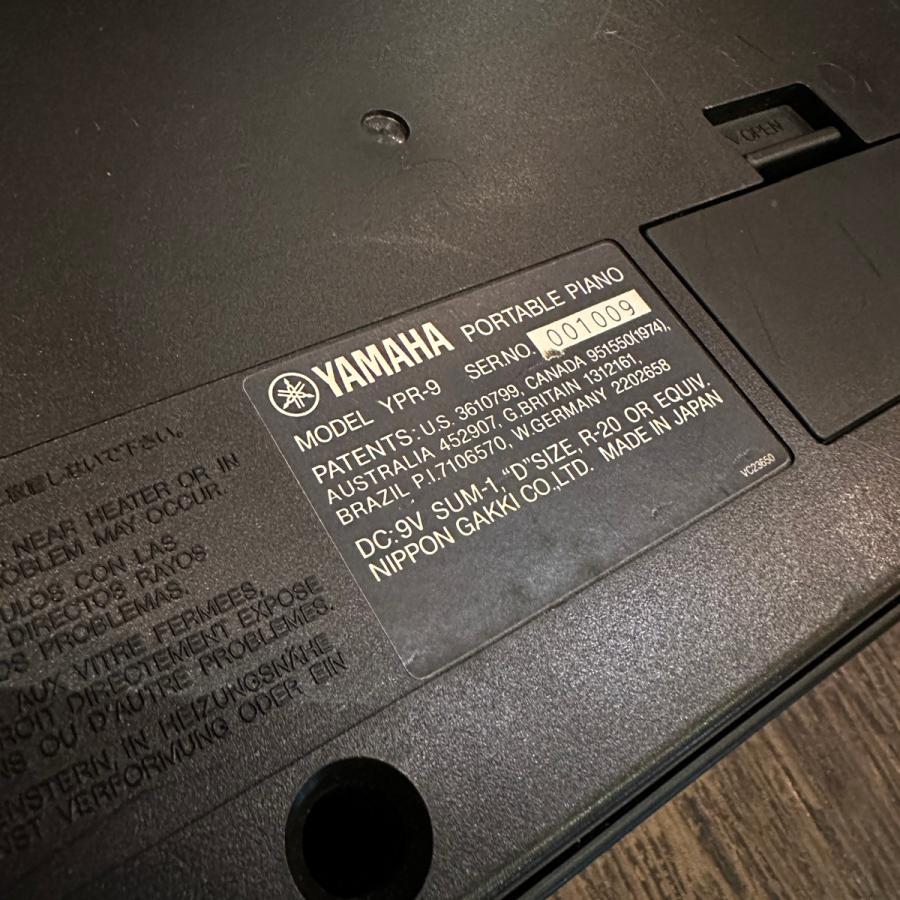 YAMAHA YPR-9 Keyboard ヤマハ キーボード -z677 :z677k231106:GrunSound Yahoo!店 - 通販 - Yahoo!ショッピング