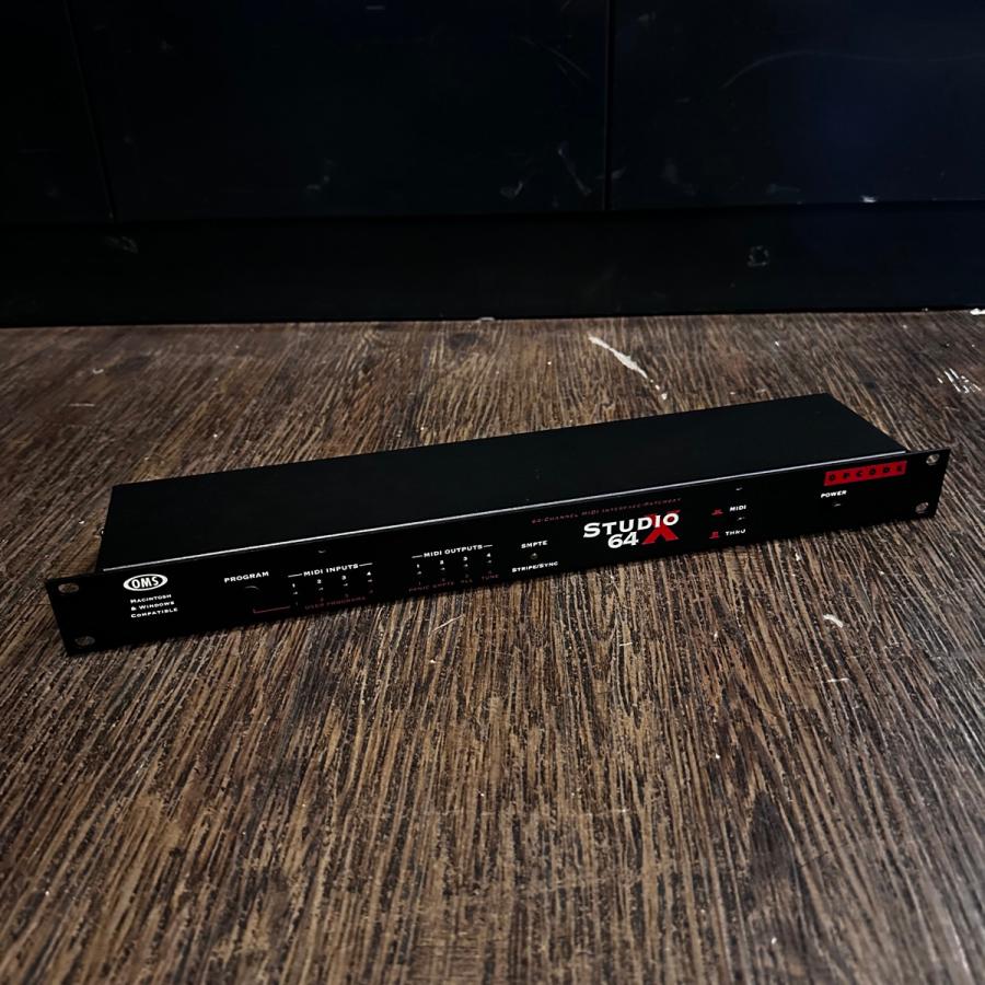 Opcode Studio64X MIDI Interface インターフェイス -z928 : z928g231202 : GrunSound Yahoo!店 - 通販 - Yahoo!ショッピング