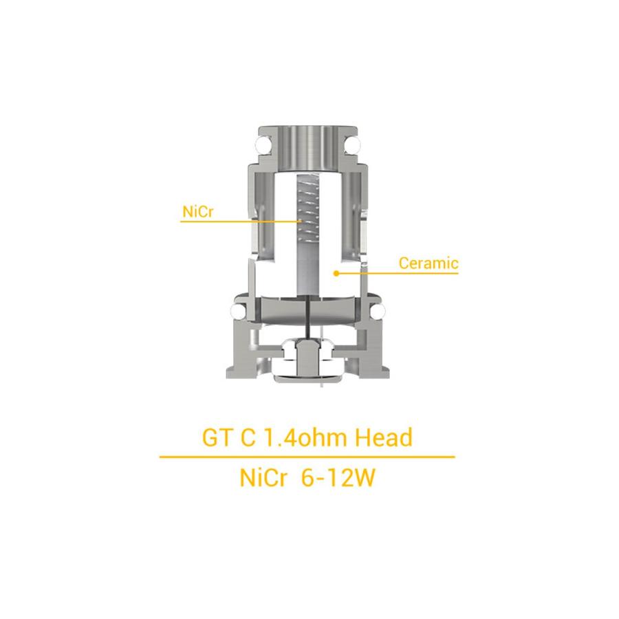 Eleaf（イーリーフ） Eleaf GT Head 交換用コイル 5個入 iJust aio mini アイジャスト ミニ タンク ...