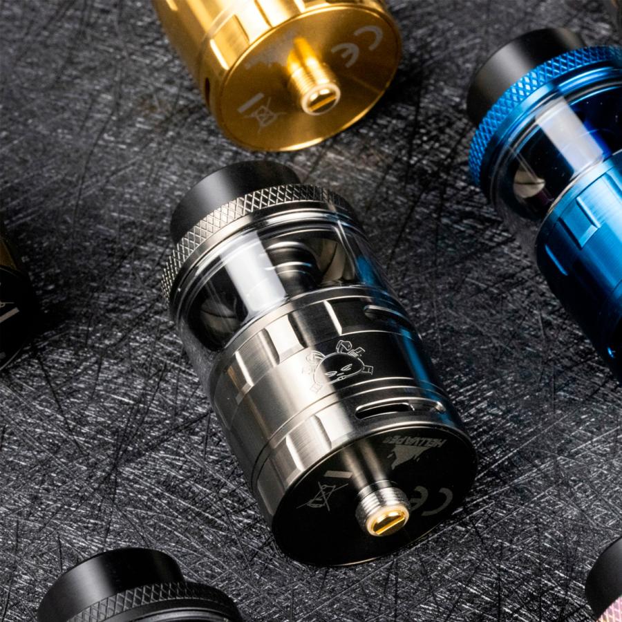 Hellvape Fat Rabbit RTA 5.5ml リビルダブル アトマイザー ヘルベイプ ファットラビット ソロ タンク 超爆煙 ...