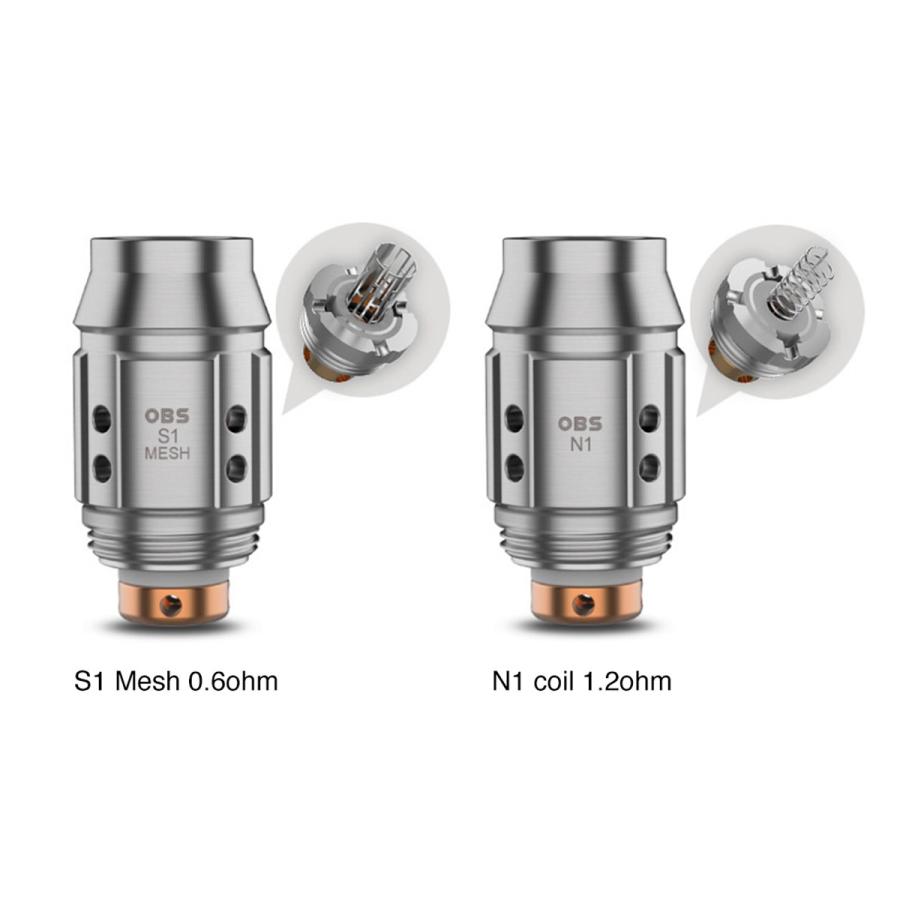 OBS Cube Mini 交換用コイル 5個入 キューブ ミニ Subtank タンク アトマイザー atomizer 電子タバコ ...