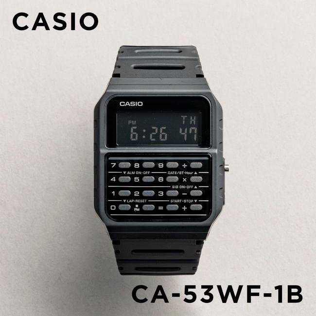 スタンダード デジタル 並行輸入品 10年保証 CASIO STANDARD カシオ CA-53WF-1B 腕時計 時計 ブランド メンズチープカシオ チプカシ データバンク : Gryps ...