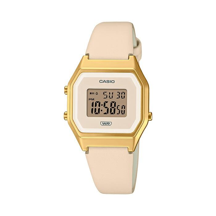 スタンダード デジタル 並行輸入品 10年保証 日本未発売 CASIO STANDARD カシオ LA680WEGL-4 腕時計 時計 ブランド レディース チープカシオ チプカシ 日付 ...