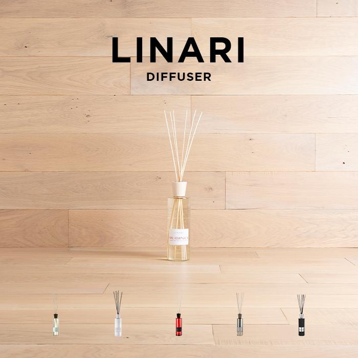 LINARI（リナーリ） 並行輸入品 LINARI DIFFUSER 500ML ディフューザー ブランド ルームディフューザー フレグランス アロマ スティック リード 部屋用 芳香剤 ...