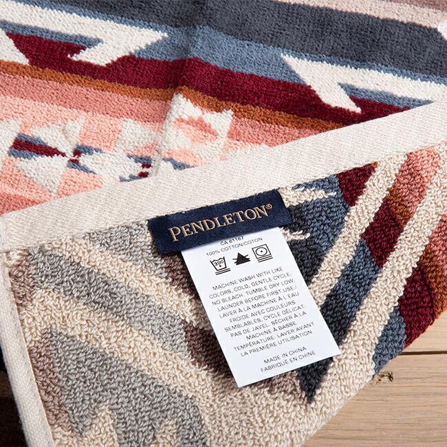 並行輸入品 PENDLETON JACQUARD WASH TOWELペンドルトン ジャガード ウォッシュ タオル XB220 ハンドタオル タオルハンカチ ハンカチ ハンカチタオル ...