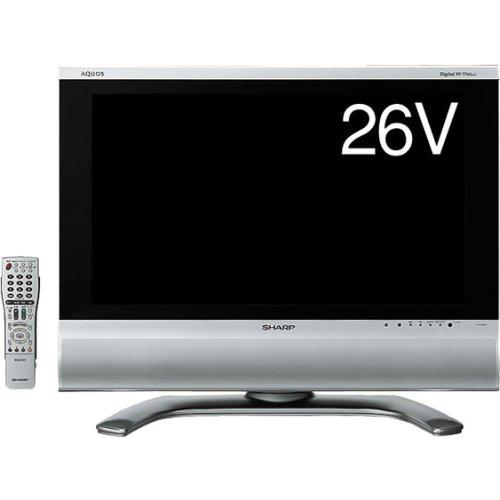 シャープ 26V型 液晶 テレビ AQUOS LC-26AD5 ハイビジョン 2005年モデル : ぽちっとほわっと - 通販 - Yahoo ...