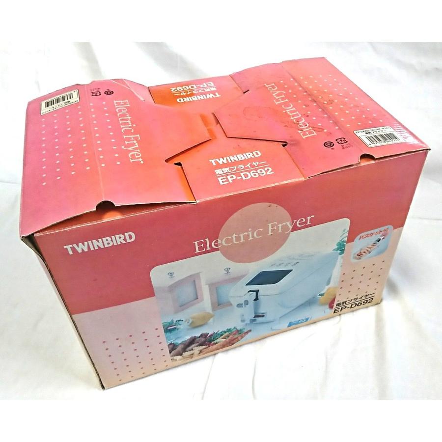 TWINBIRD 電気フライヤー EP-D692SI : 20241008233919-00133us : ぽちっとほわっと - 通販 - Yahoo!ショッピング