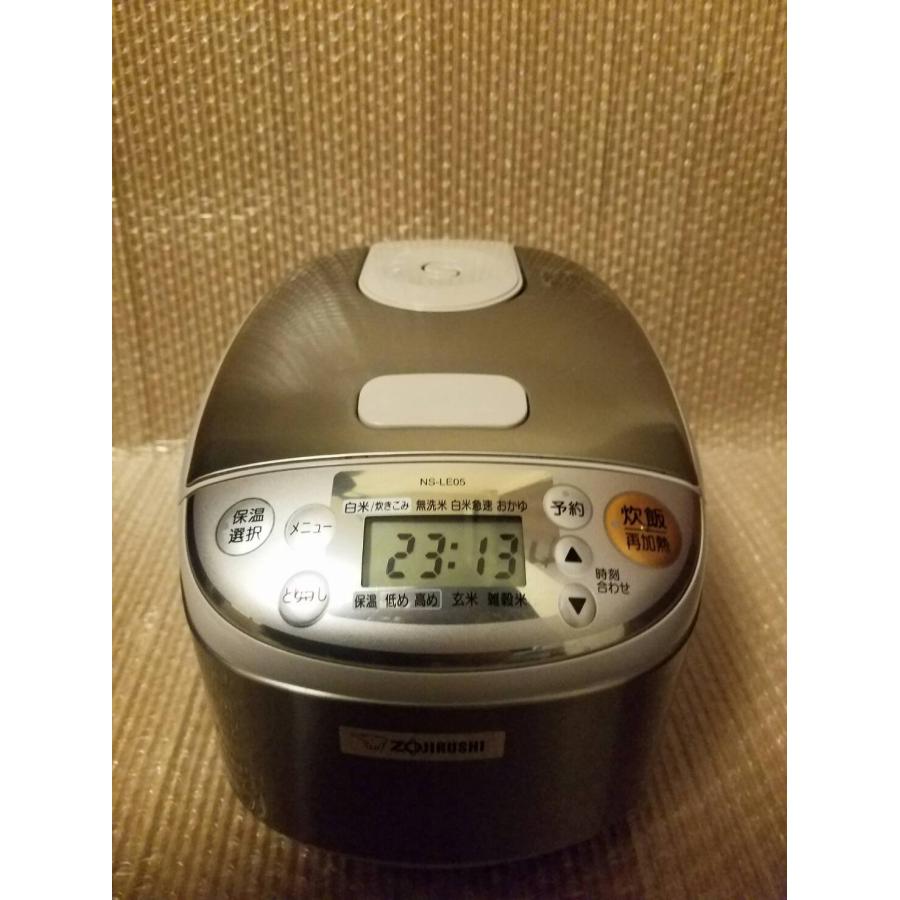 ZOJIRUSHI マイコン炊飯ジャー 極め炊き 3合 NS-LE05-XA ステンレス : ぽちっとほわっと - 通販 - Yahoo!ショッピング