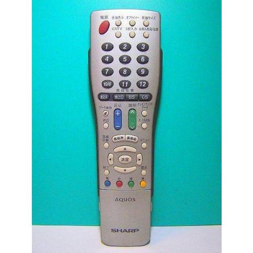 シャープ テレビリモコン GA465WJSA : ぽちっとほわっと - 通販 - Yahoo!ショッピング