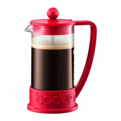 BODUM ボダム コーヒーメーカー コーヒープレス BRAZIL ブラジル フレンチプレス 350ml レッド ステンレ : ぽちっとほわっと - 通販 - Yahoo!ショッピング
