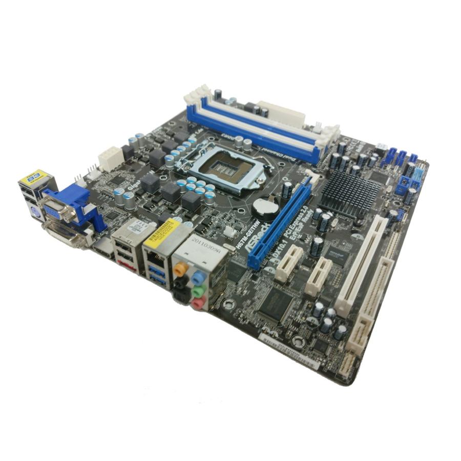 ASRock H67M-GE/THW (LGA1155 / H67) MicroATX マザーボード H67M-GE OEMモデル : ぽちっ ...