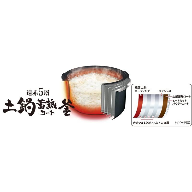 タイガー魔法瓶(TIGER) 炊飯器 1升 圧力IH 炊きたて チャコールブラウン JPI-T180 TC : ジーエスショップ - 通販 - Yahoo!ショッピング