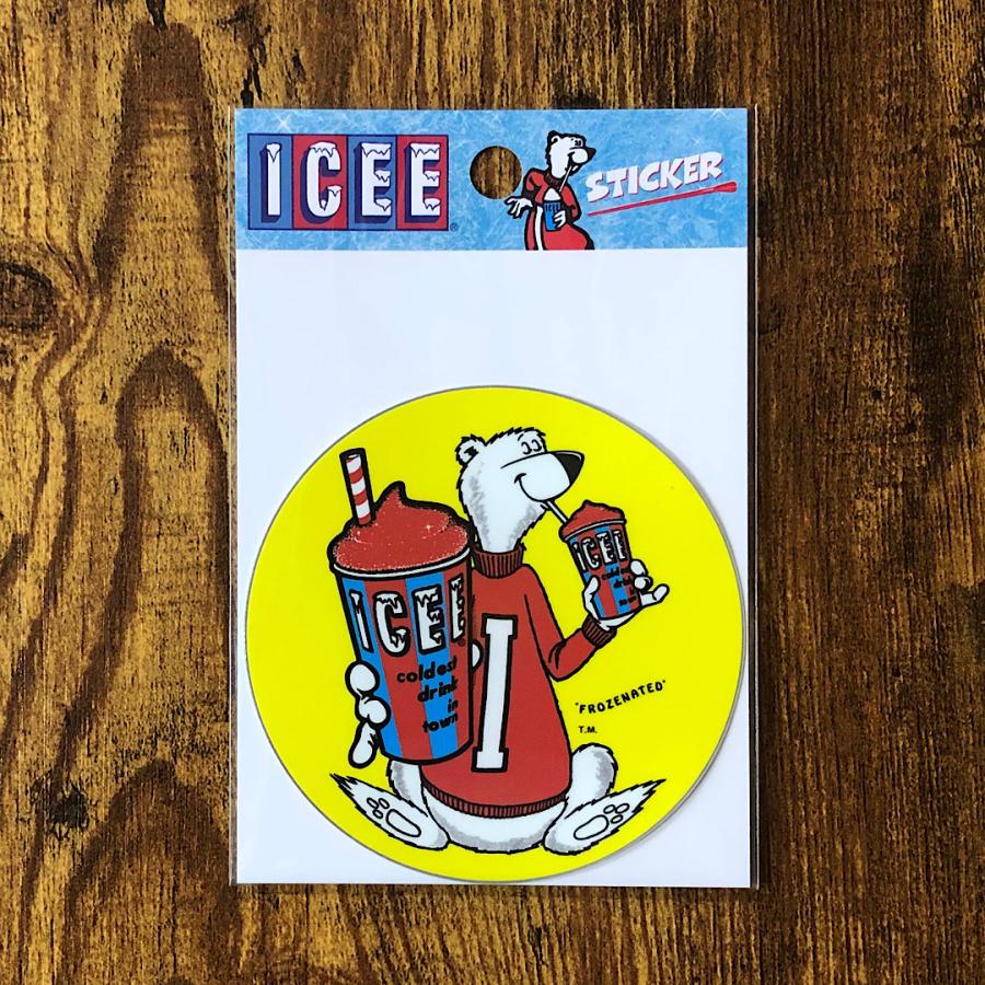 ICEE ステッカーICEE BEAR ベア アメリカン雑貨 : GS STATION - 通販 - Yahoo!ショッピング