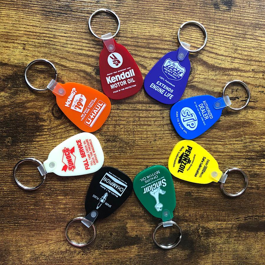 U.S.A Rubber Key Ring ラバーキーホルダー アメリカン雑貨 STP PENNZOIL SUNOCO : GS ...