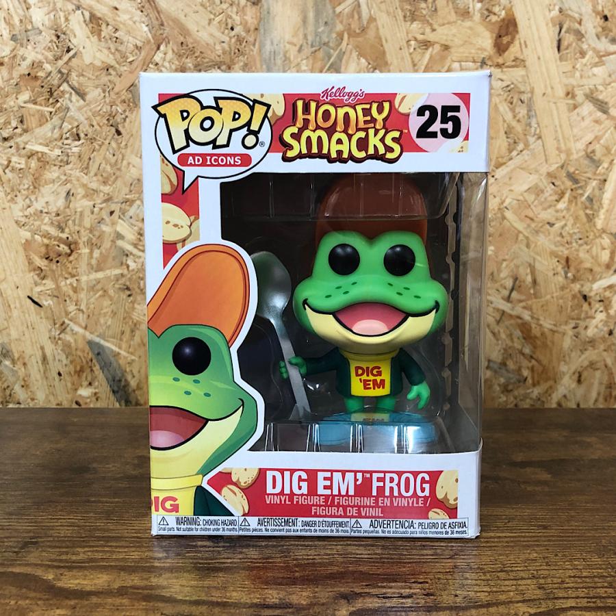 FUNKO POP ファンコ Kellogg's DIG EM' FROG ケロッグ フィギュア アメリカン雑貨 : GS STATION ...