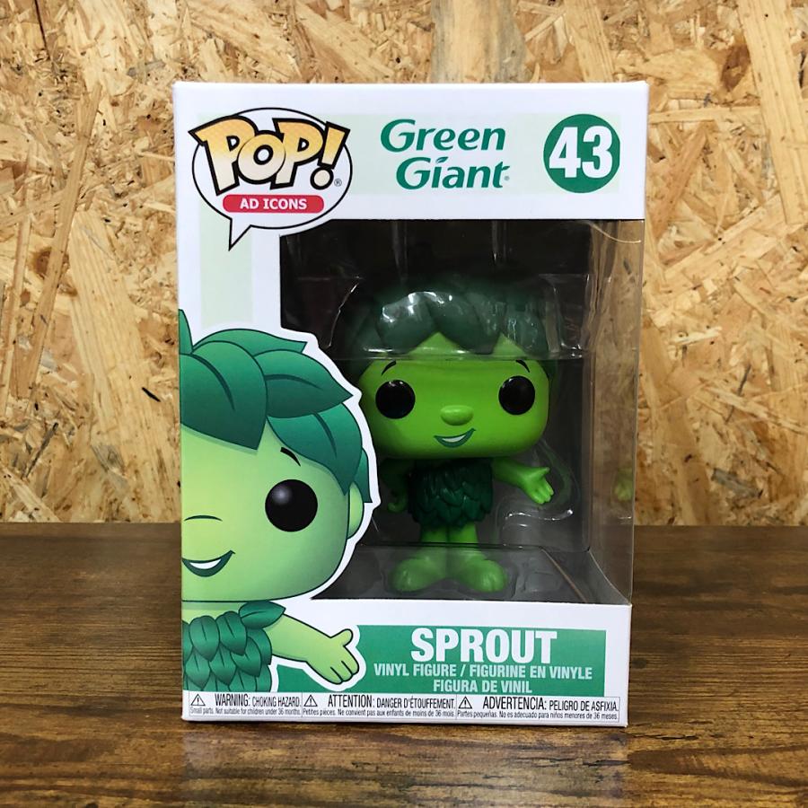 FUNKO POP ファンコ GREEN GIANT SPROUT グリーンジャイアント リトルスプラウト フィギュア アメリカン雑貨 ...