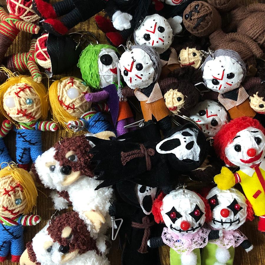 PIERROT ピエロ VOODOO KEYRING ブードゥー人形 ホラー ハロウィン アメリカン雑貨 : GS STATION - 通販 ...