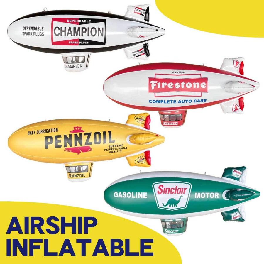 エアシップ バルーン SINCLAIR AIRSHIP INFLATABLE BLIMP インフレータブルブリンプ アメリカン雑貨 : GS STATION - 通販 - Yahoo!ショッピング