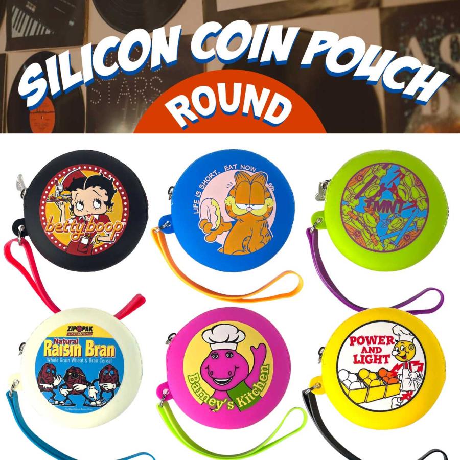 BETTY BOOP ベティちゃん ベティブープ シリコンコインポーチ SILICONE COIN POUCH ROUND アメリカン雑貨 ...