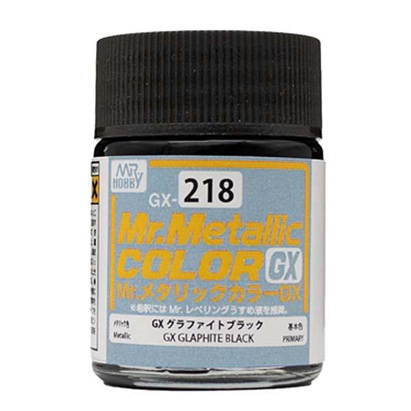 GSIクレオス Mr.メタリックカラーGX GX218 GXグラファイトブラック 塗料 : ガンダムグッズ専門SHOP G作戦 - 通販 - Yahoo!ショッピング