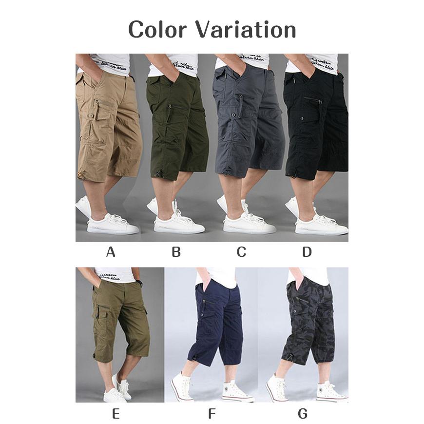 ショートパンツ メンズ ボトムス 短パン 7分丈 ズボン カーゴパンツ ワイドパンツ スポーツ アウトドア 軽量 涼しい :pl230403:gsgs-shopping - 通販 ...