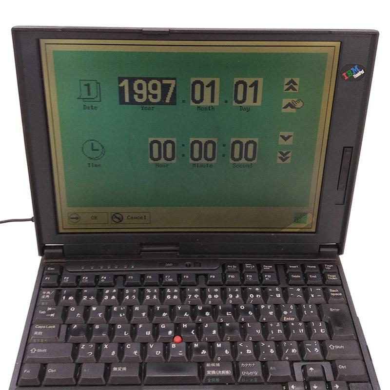 IBM ジャンク品 ThinkPad 560 ジャンクPC ジャンクパソコン ACアダプタ付き 保証無し : リサイクルPC Gテック ...