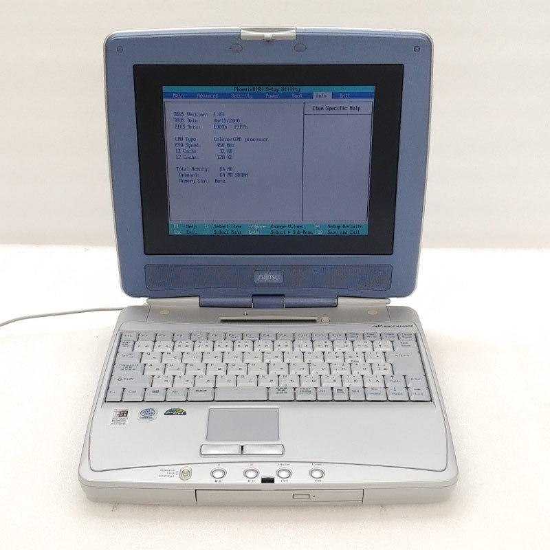 ジャンク品 富士通 FMV-BIBLO NJ4/45D ジャンクPC ジャンクパソコン 保証無し ACアダプタ付き : リサイクルPC G ...