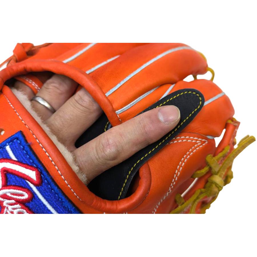 GTKオリジナル フィンガープロテクトレザー スぺシャルオーダー 捕球時の痛み軽減アイテム GTK : ベースボールショップGTK - 通販 - Yahoo!ショッピング