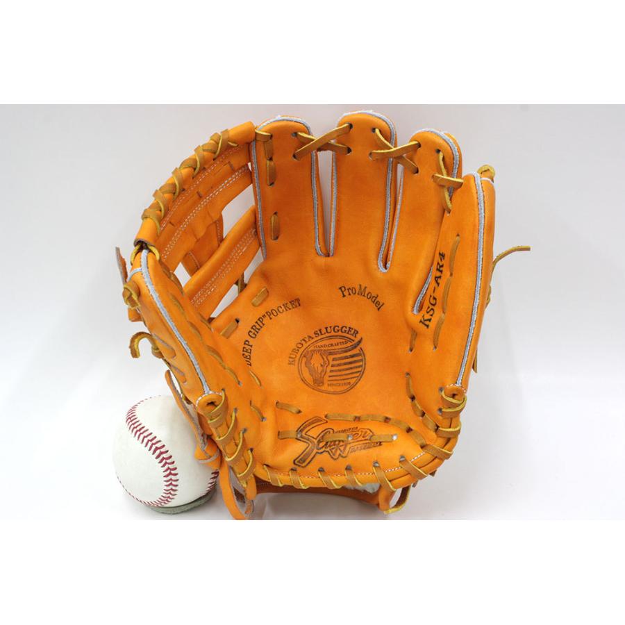 久保田スラッガー 2024 硬式 グローブ KSG-AR4 DPオレンジ セカンド ショート サード AR1の1cmサイズダウン版 高校野球対応 : gtk-ksg-ar4-dp ...