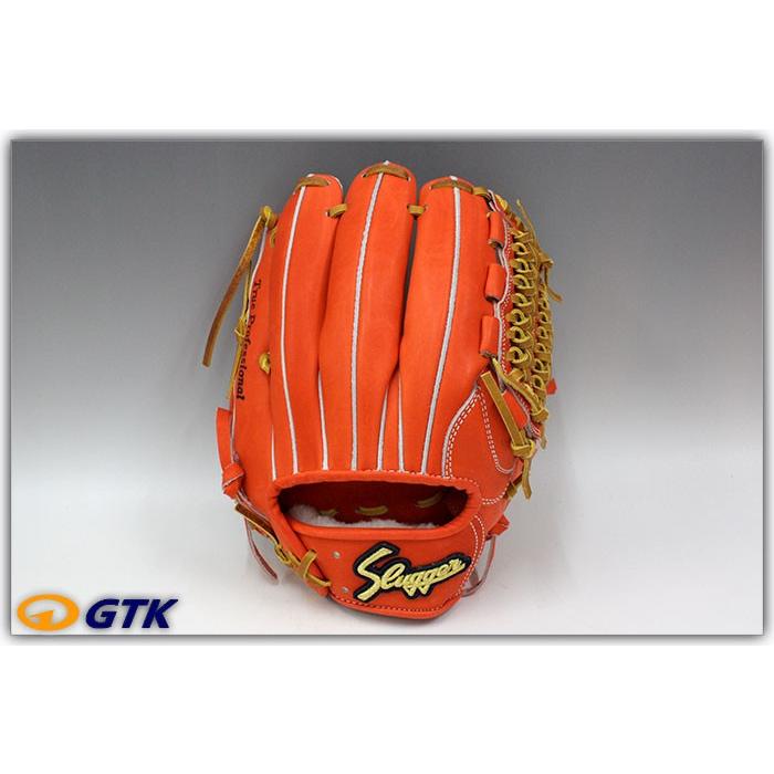 久保田スラッガー 2025 硬式グローブ 内野手 KSG-MS1 DPオレンジ×タン紐 セカンド ショート 手入れ部小さめ ミドルサイズ : ベースボールショップGTK - 通販 ...