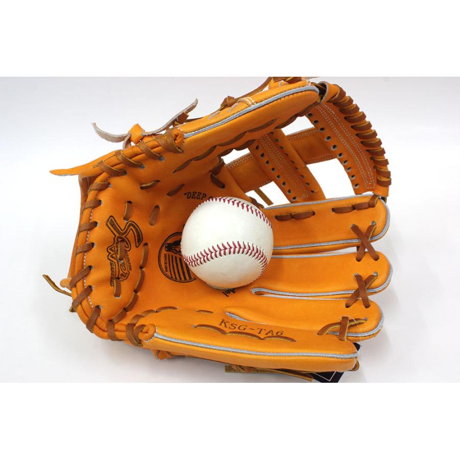 久保田スラッガー 2025 硬式グローブ 内野手 KSG-TA6 DPオレンジ ショート サード 中学生のオールラウンド用に最適 高校野球対応 : ベースボールショップGTK - 通販 ...