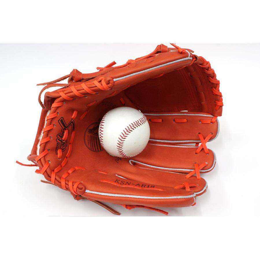 久保田スラッガー 2025 軟式 グローブ KSN-AR18 Fオレンジ 王冠スタイル 投手用 M号球対応 : ベースボールショップGTK - 通販 - Yahoo!ショッピング