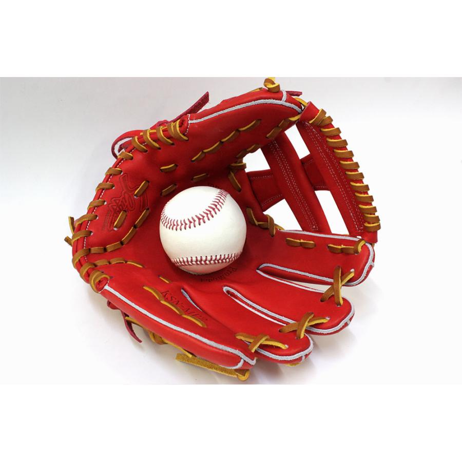 久保田スラッガー 久保田スラッガー2025 軟式グローブ中学生 セカンド ショート サード KSN-MP2 GRオレンジ 中学生向けのミドルサイズ M号球対応 野球 GTK : ベースボール ...