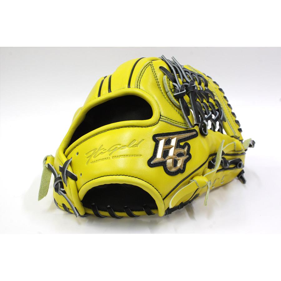 己極 ハイゴールド 軟式グローブ OKG-9105 SRレモンイエロー 内野手用 サイズD-4 2026年モデル 野球 GTK ...