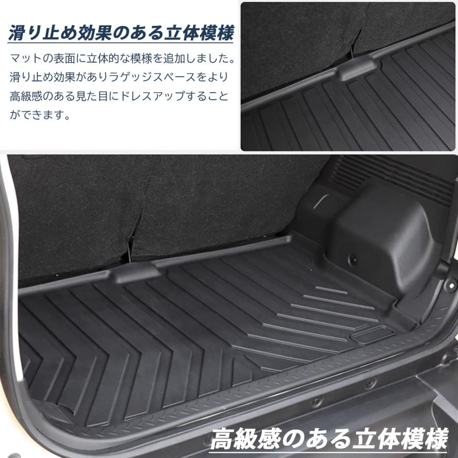 ジムニー ノマド 5ドア JC74W パーツ セット割 ラゲッジマット&フロアマット 運転席 助手席 2列目 ラゲッジ 防汚 防水 4P 内装 カスタム アクセサリー : グーポンショップ ...