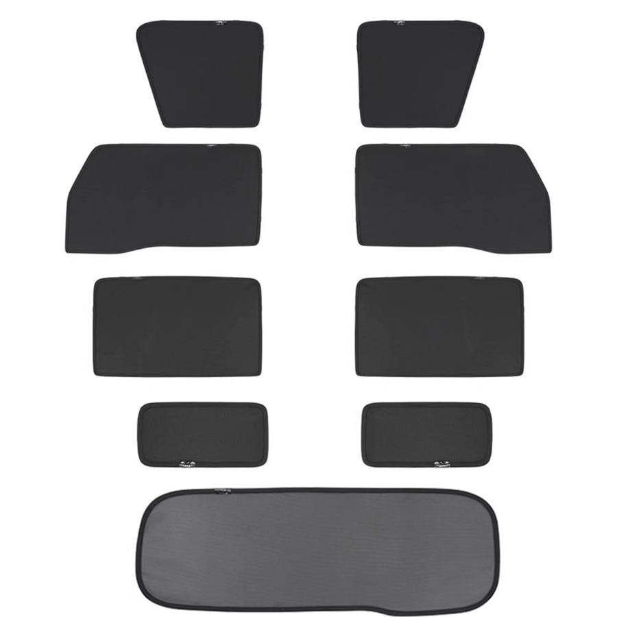 ジムニー ノマド 5ドア JC74W パーツ セット割 メッシュカーテン サンシェード サイド 5点set 運転席 助手席 後部座席 リア車 日除け 遮光 内装 アクセサリー : グーポン ...