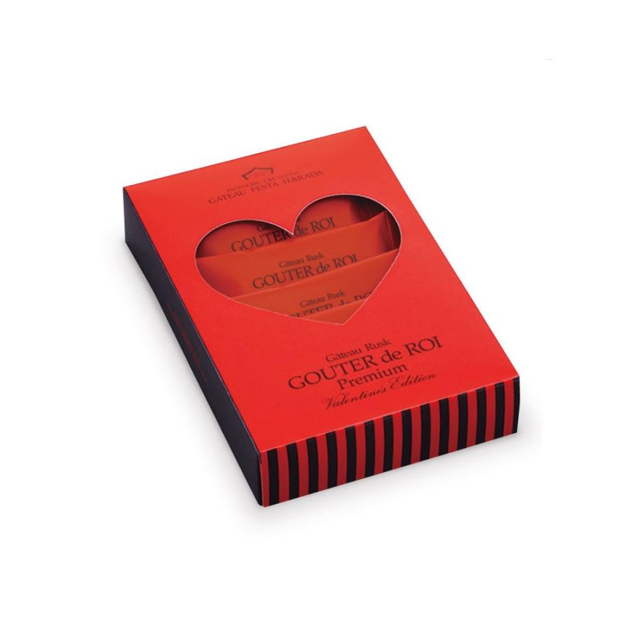 バレンタイン2025 かわいい ギフト ガトーフェスタハラダ グーテ・デ・ロワ プレミアム バレンタインエディション VE0 簡易箱 5枚入 : val25-244 : おむつケーキの ...