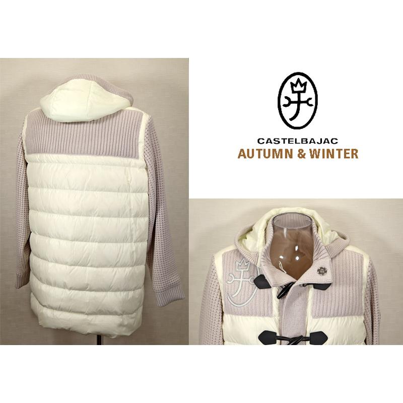 CASTELBAJAC ★2024 秋冬 新作・カステルバジャック【*002*】30%OFF・ニット使いダウンハーフコート＜L＞-bb384 : Guest-one - 通販 - Yahoo ...