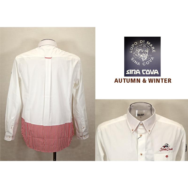 ★2024 秋冬 新作・ シナコバ【*001*】長袖ボタンダウンシャツ＜Lサイズ・LLサイズ＞-ee1・ee2 : ee1 : Guest-one - 通販 - Yahoo!ショッピング