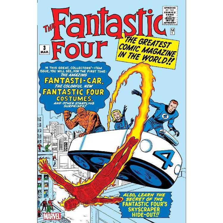 MARVEL FANTASTIC FOUR #3 FACSIMILE EDITION : アメコミ&フィギュア ギルド - 通販 ...