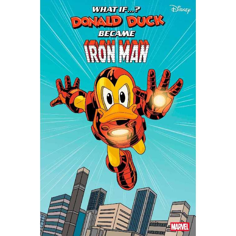 MARVEL WHAT IF DONALD DUCK BECAME IRON MAN #1＜バリアントカバー/C＞ : アメコミ&フィギュア ...