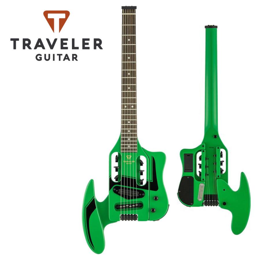 Traveler Guitar Speedster Deluxe -Daytona Green-《エレキギター》 : ギタープラネット ...